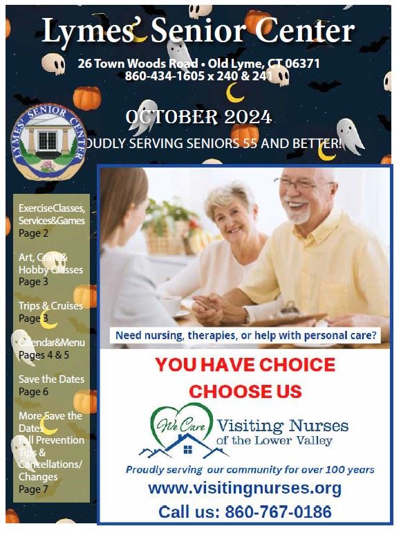 Senior Center Newsletters | Old Lyme, CT
